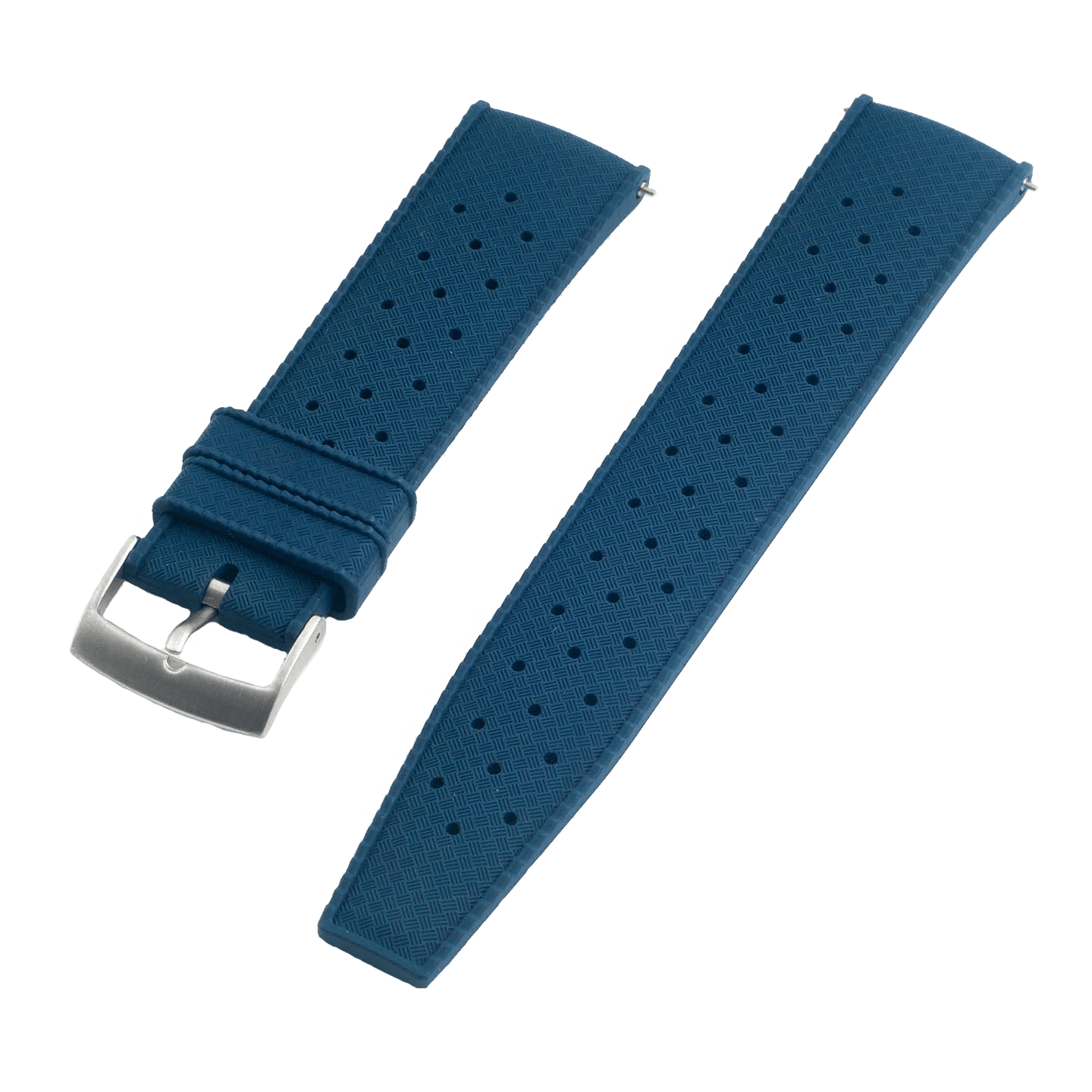 20mm Blue FKM Rubber Strap – VERO Watch Company