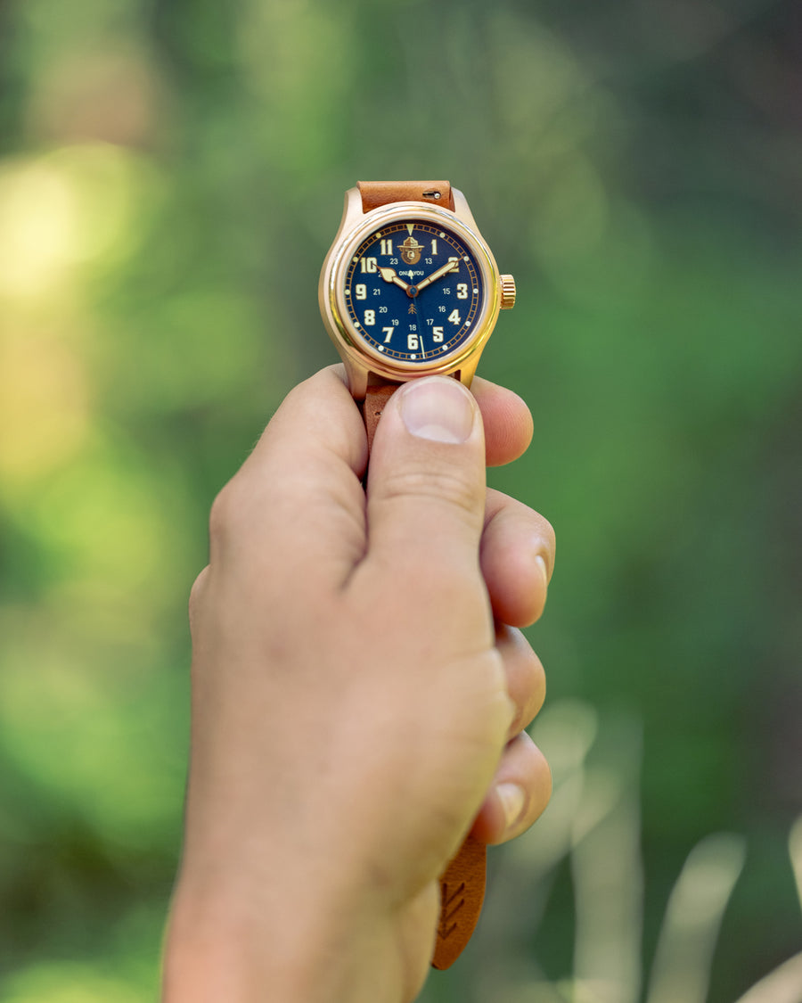 The Smokey Bear 80th Edition Brilliant Blue – VERO Watch Company